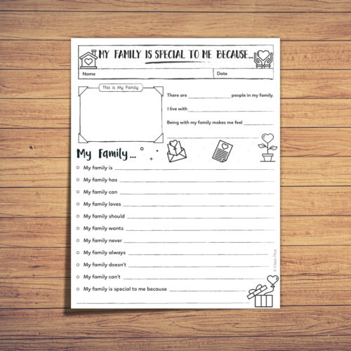 My Family is Special | Made By Teachers