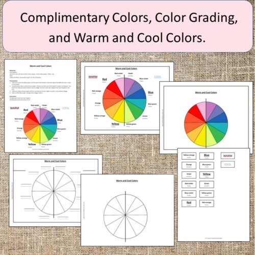 Art Colors: Warm and Cool Colors, Grading Colors, Complimentary Colors ...