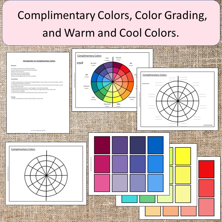 Art Colors: Warm and Cool Colors, Grading Colors, Complimentary Colors ...