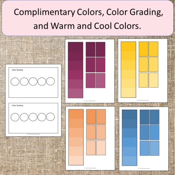 Art Colors: Warm and Cool Colors, Grading Colors, Complimentary Colors ...
