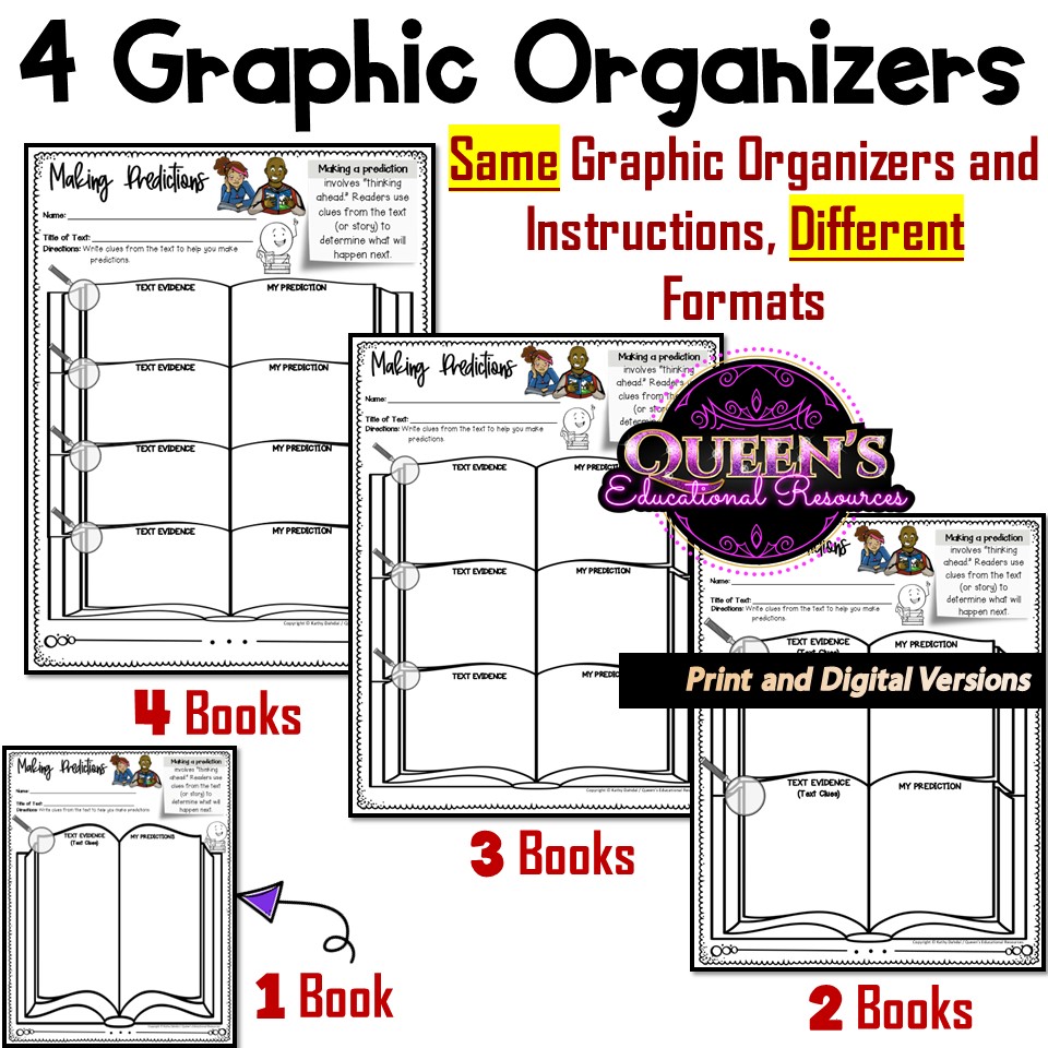 Making Predictions Graphic Organizers Making Predictions Worksheets ...