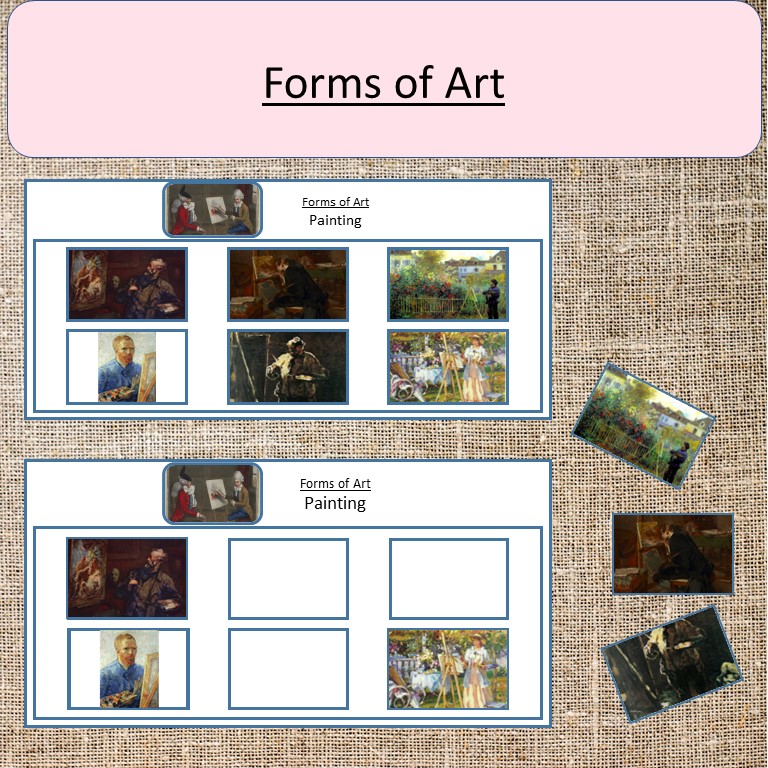 Art: Forms of Art Kindergarten First Grade Activities | Made By Teachers