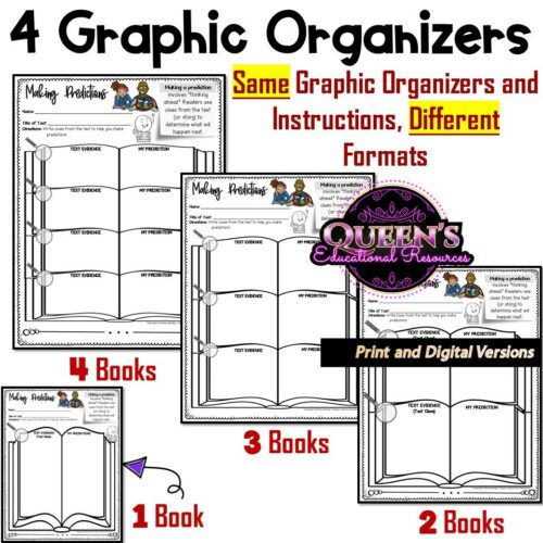 Making Predictions Graphic Organizers Making Predictions Worksheets ...