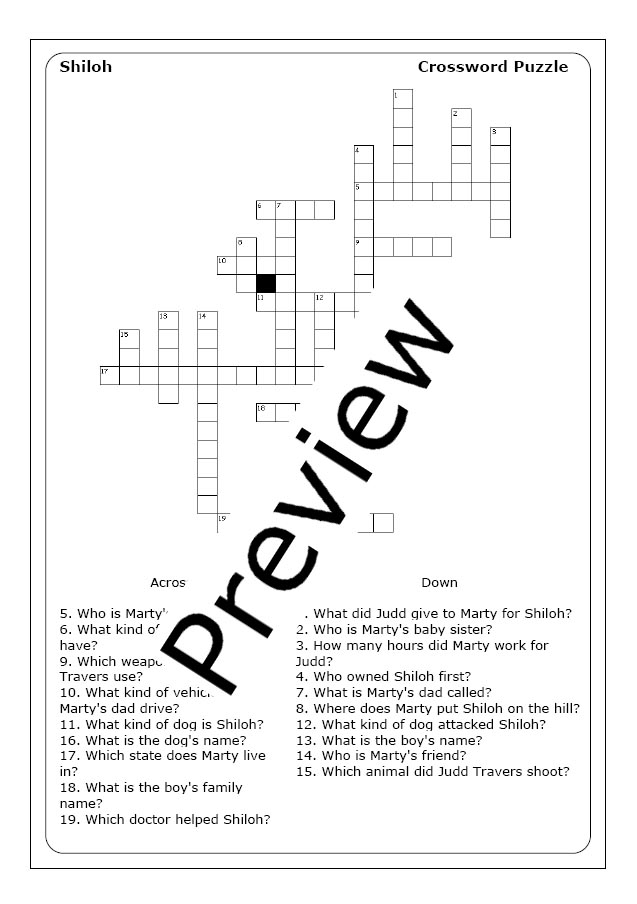 Phyllis Reynolds Naylor "Shiloh" worksheets | Made By Teachers