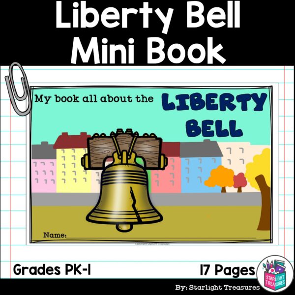 Liberty Bell Mini Book for Early Readers: American Symbols - Made By ...