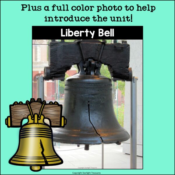 Liberty Bell Mini Book for Early Readers: American Symbols - Made By ...