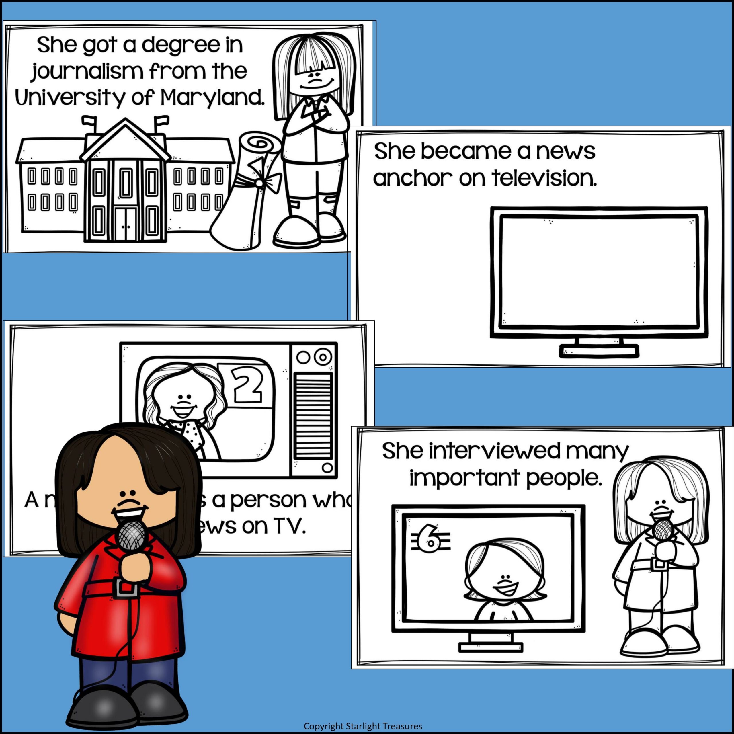 Connie Chung Mini Book for Early Readers: Asian/Pacific Islander ...