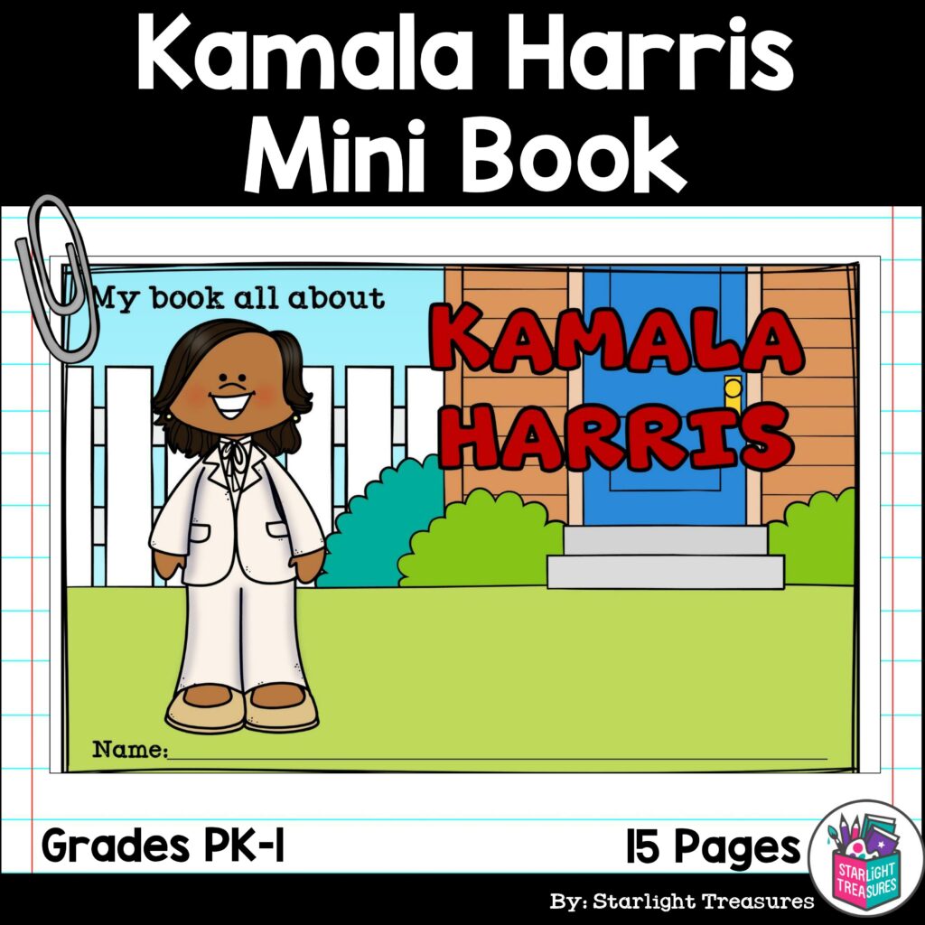 Kamala Harris Mini Book for Early Readers: Asian/Pacific Islander ...
