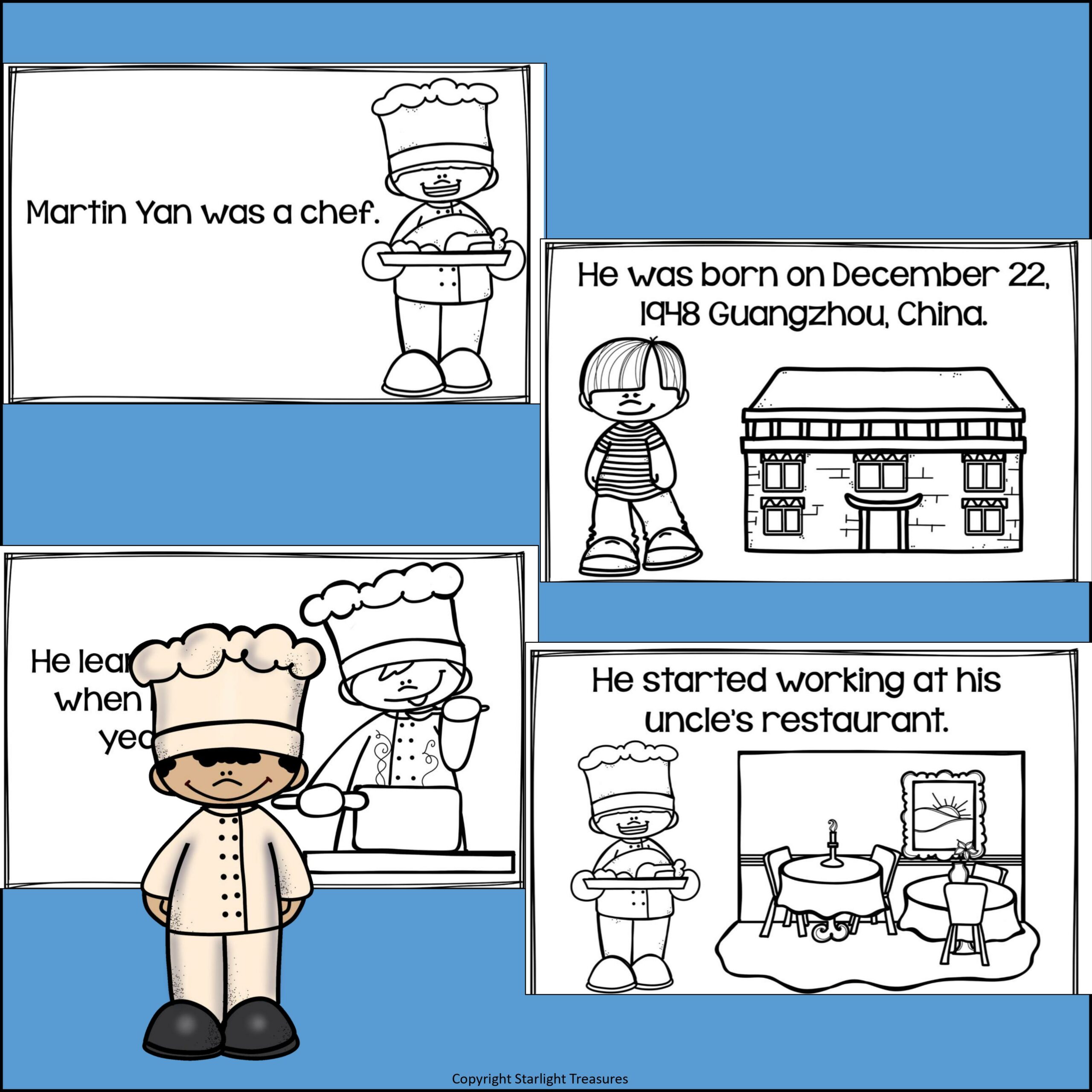 Martin Yan Mini Book for Early Readers: Asian/Pacific Islander Heritage ...