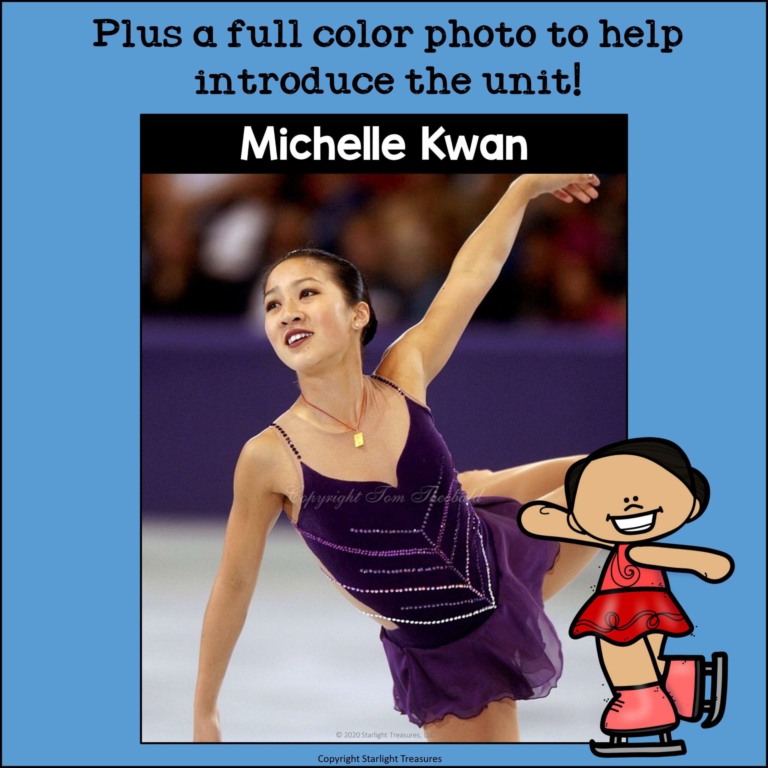 Michelle Kwan Mini Book for Early Readers: Asian/Pacific Islander ...