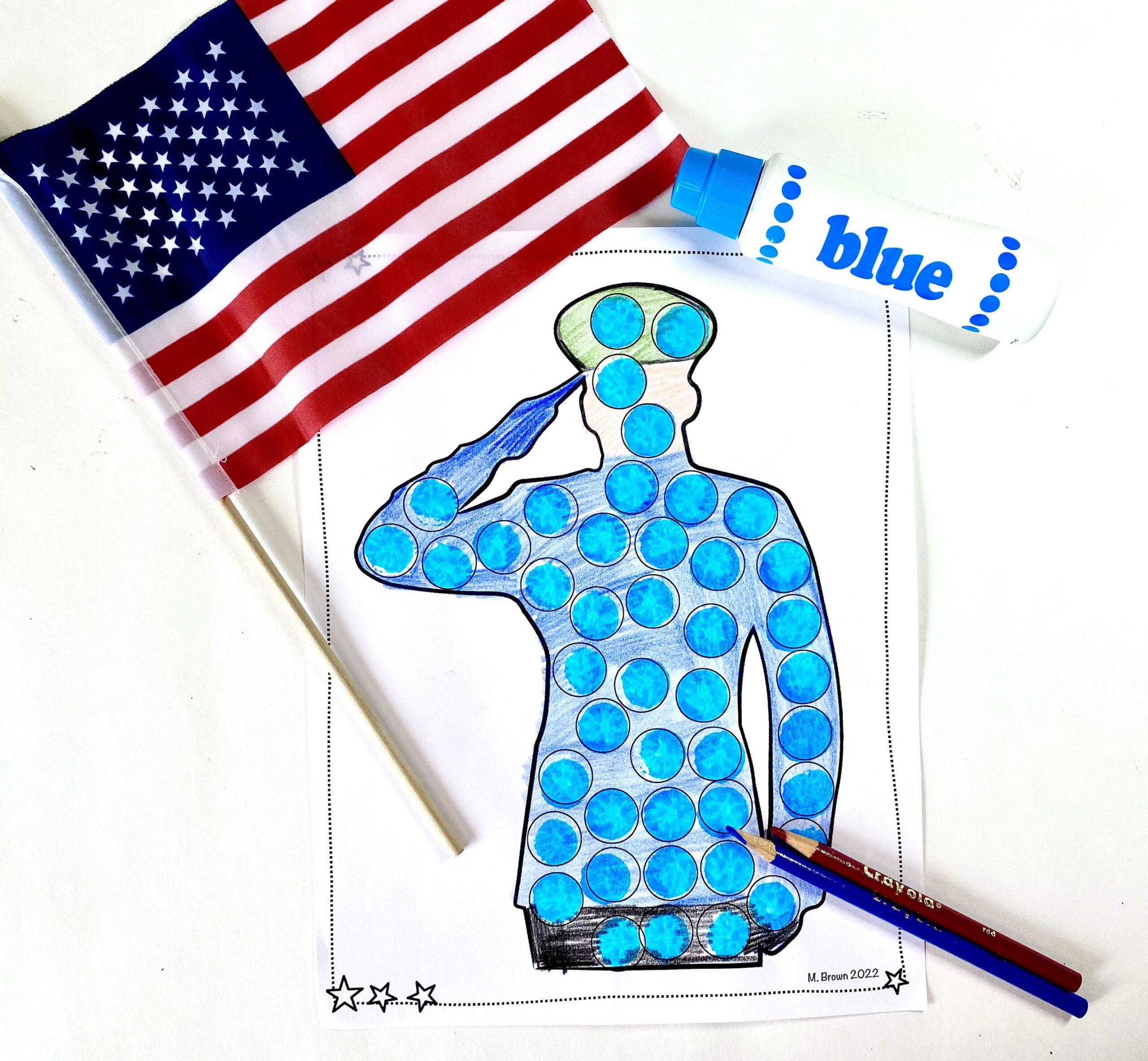 Memorial Day Do A Dot | Made By Teachers