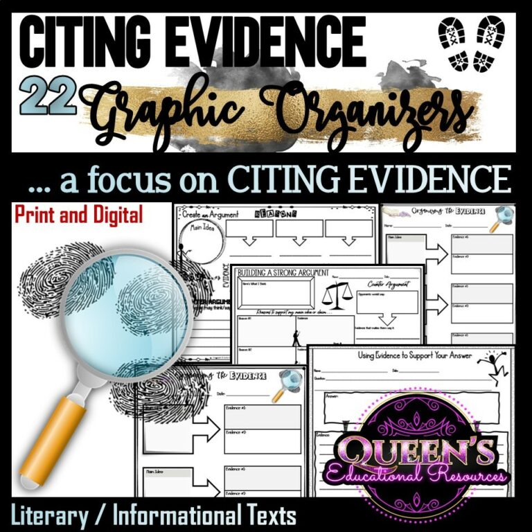 Reading Comprehension Graphic Organizers for Fiction and Nonfiction ...