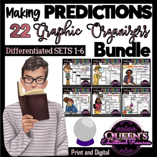 Reading Comprehension Graphic Organizers for Fiction and Nonfiction ...