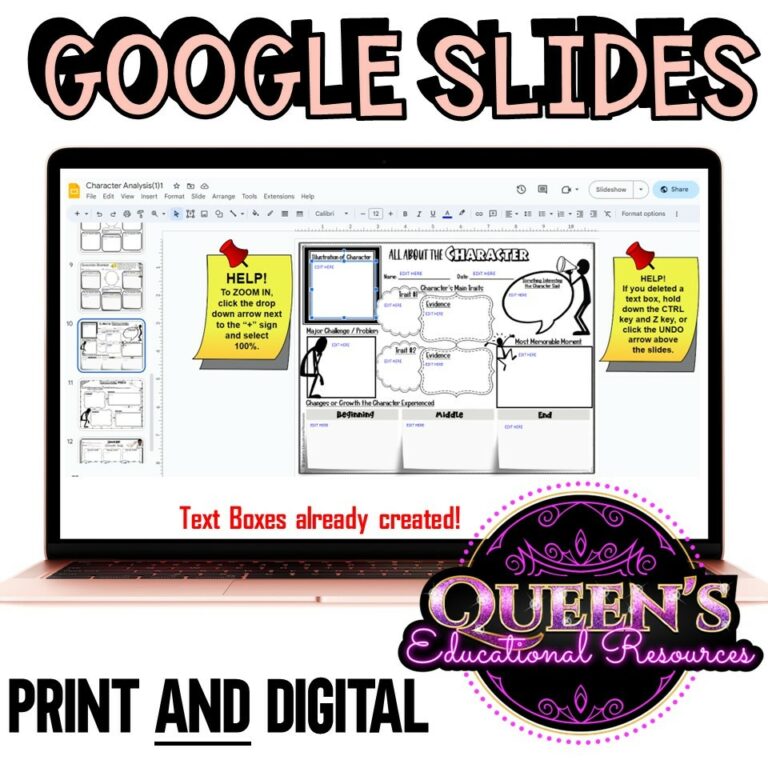 Reading Comprehension Graphic Organizers for Fiction and Nonfiction ...