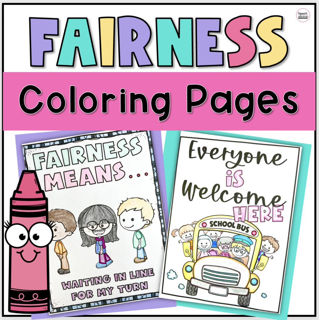 Fairness Coloring Pages | Made By Teachers