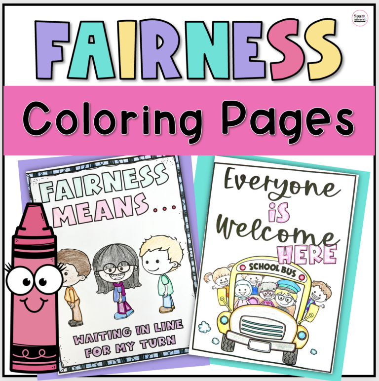 Fairness Coloring Pages for Preschool & Kindergarten | Made By Teachers
