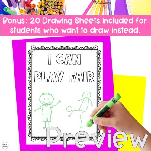 Fairness Coloring Pages | Made By Teachers