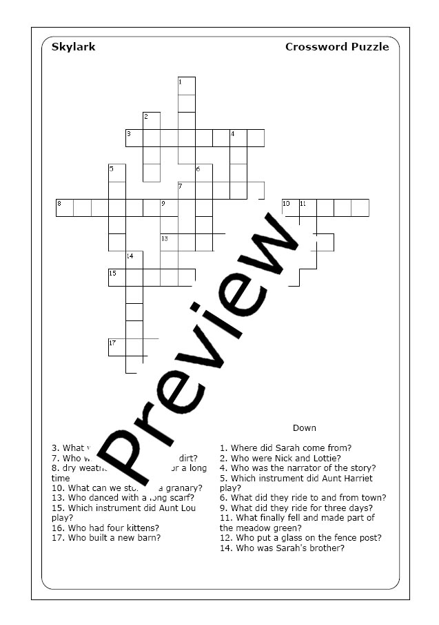 Patricia MacLachlan "Skylark" worksheets | Made By Teachers