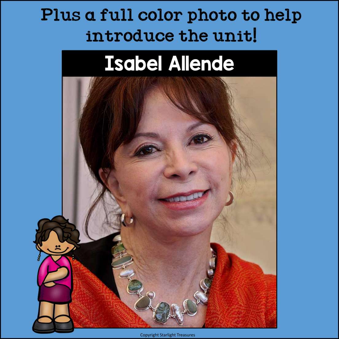 Isabel Allende Mini Book for Early Readers: Hispanic Heritage Month ...