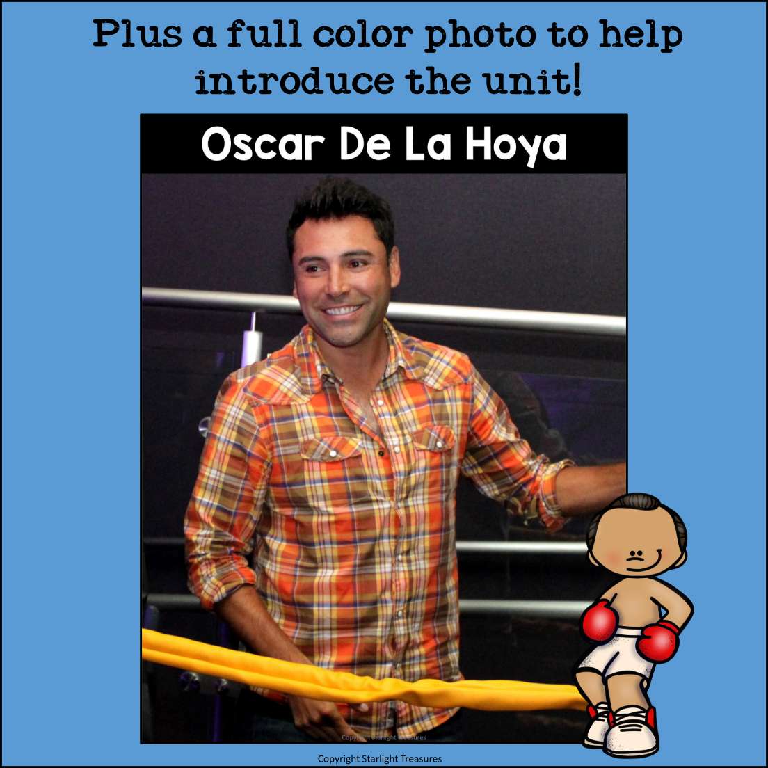 Oscar De La Hoya Mini Book for Early Readers: Hispanic Heritage Month ...
