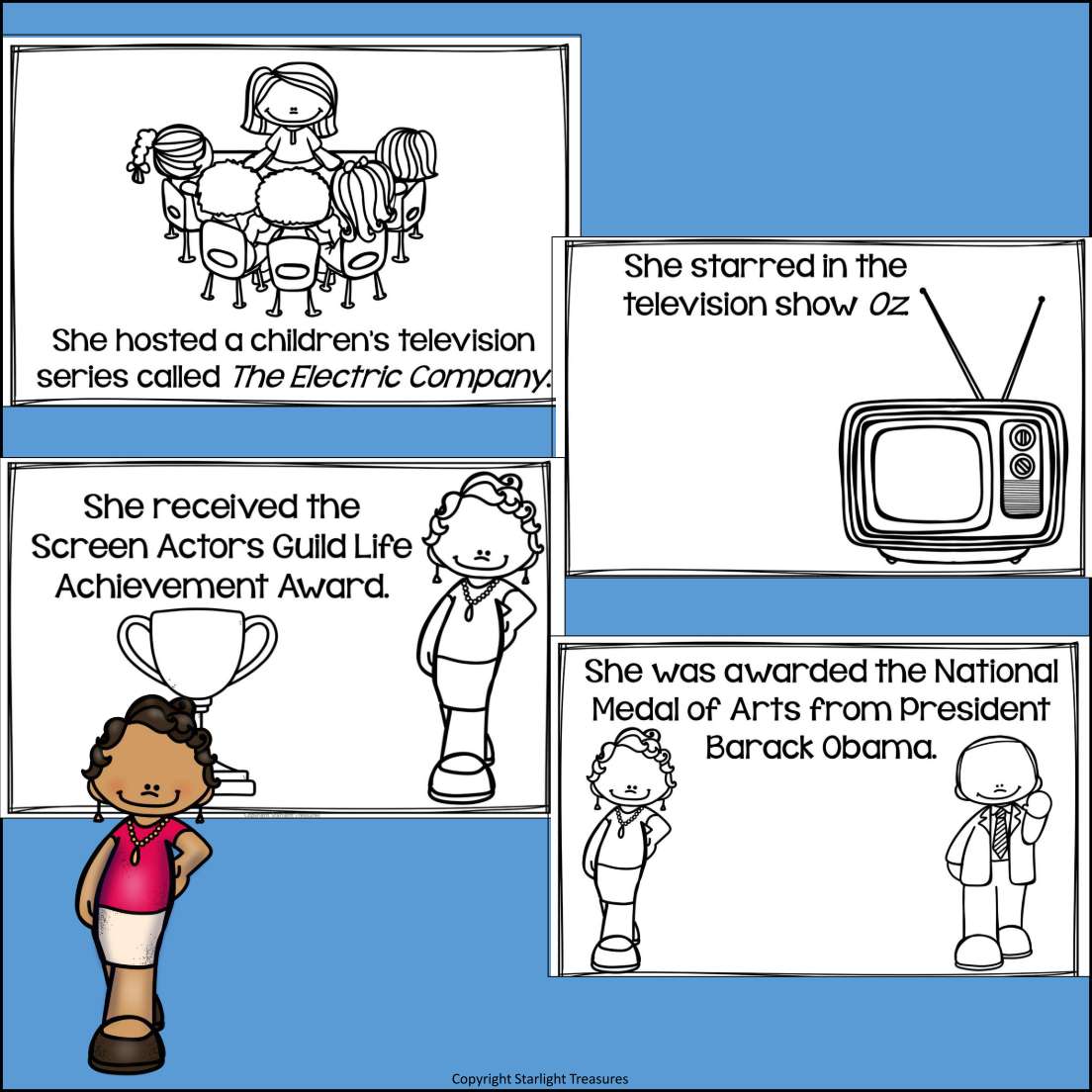 Rita Moreno Mini Book for Early Readers: Hispanic Heritage Month | Made ...