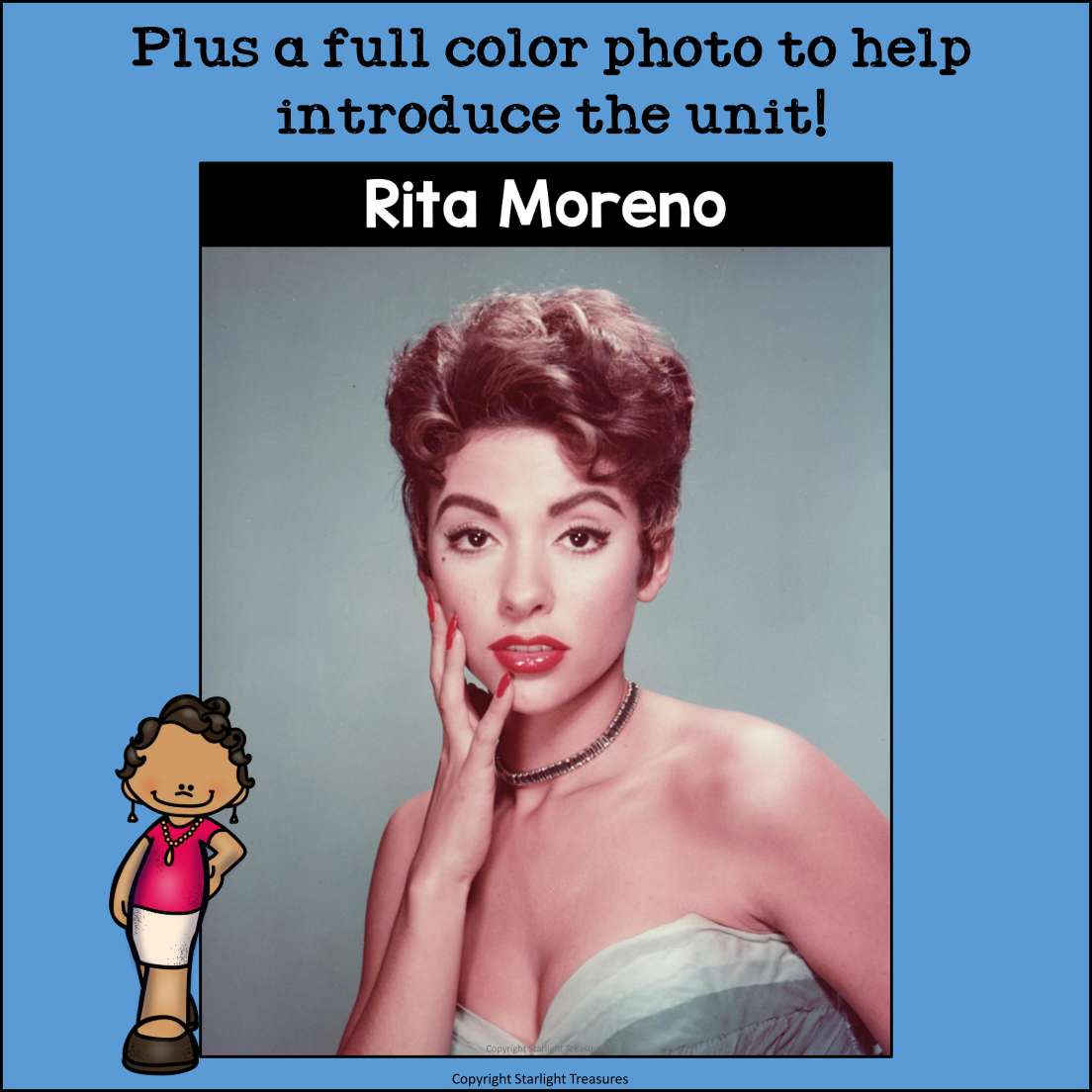 Rita Moreno Mini Book for Early Readers: Hispanic Heritage Month | Made ...