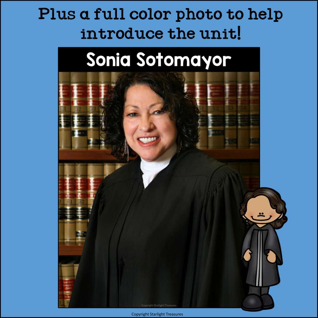 Sonia Sotomayor Mini Book for Early Readers: Hispanic Heritage Month ...