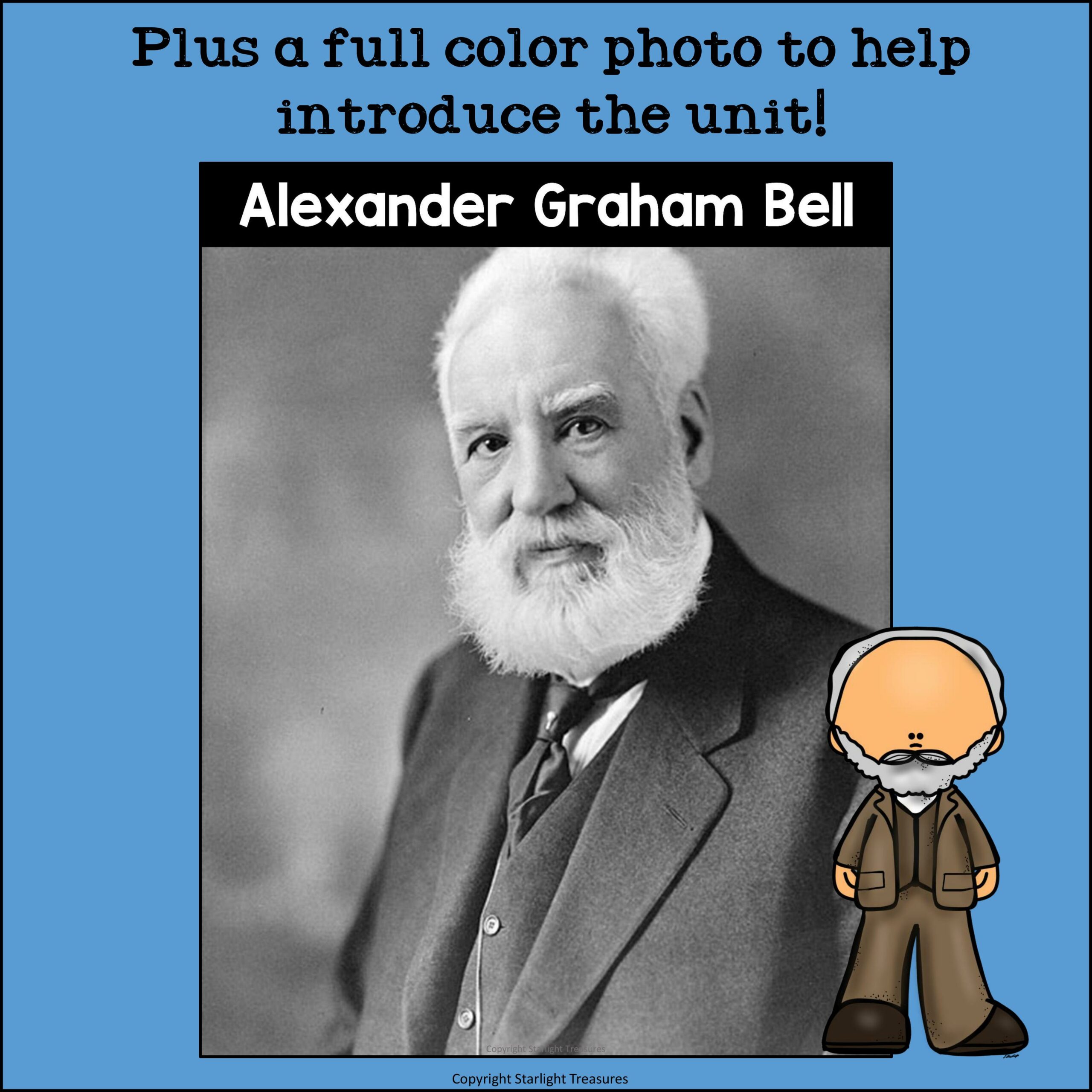 Alexander Graham Bell Mini Book for Early Readers: Inventors | Made By ...
