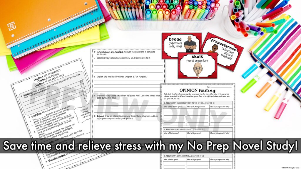 Troublemaker Novel Study Unit | Made By Teachers