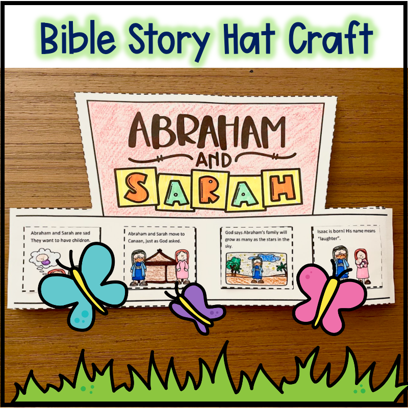 Abraham and Sarah Bible Activities l God Promises Abraham Lesson ...