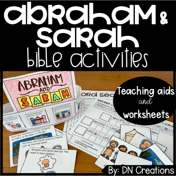 Abraham and Sarah Bible Activities l God Promises Abraham Lesson ...
