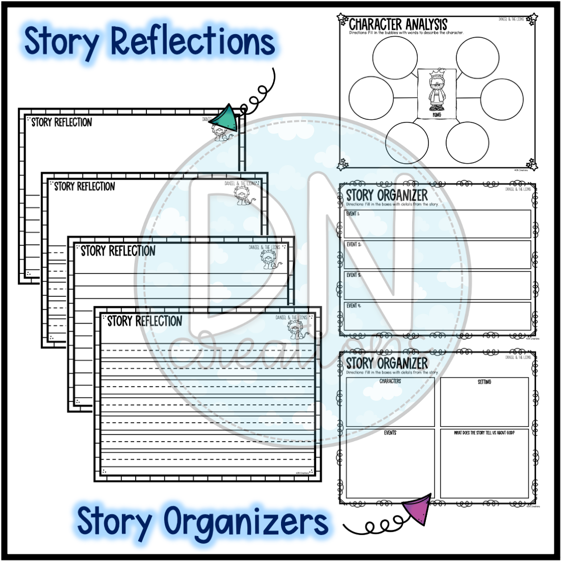 Bible Activities Daniel and the Lions l Daniel Bible Study l Daniel and ...