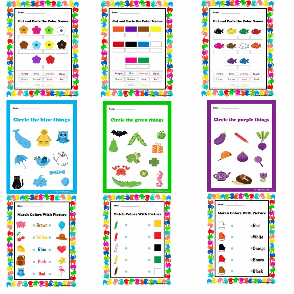 Bright Colors Posters & Activity Cards Rainbow Classroom Decor | Made ...