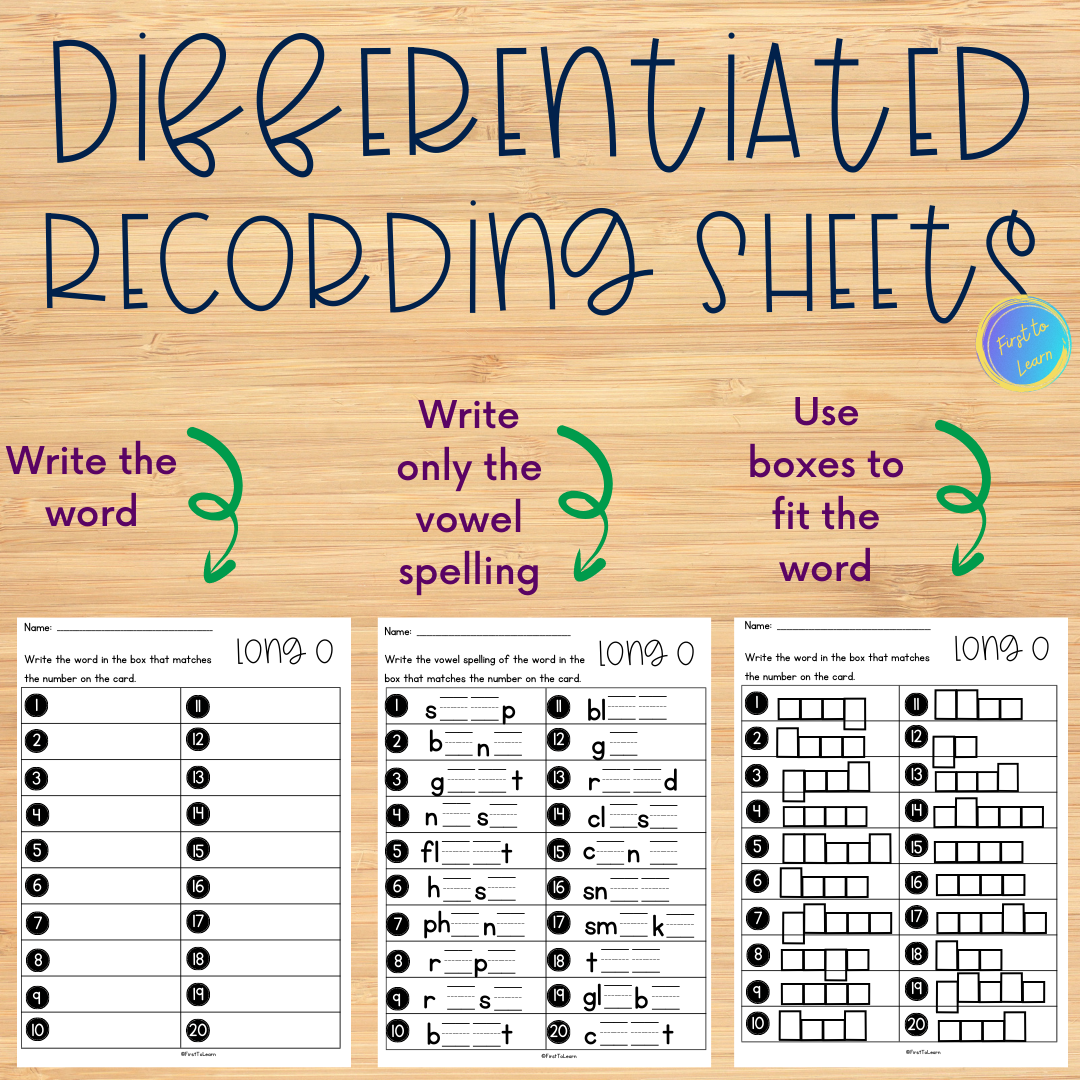 Long O Write The Room Phonics Activity | Made By Teachers