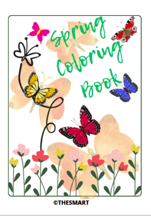 Spring coloring book | Made By Teachers