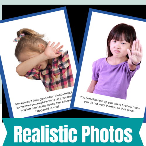 Telling Peers No Self-advocacy Social Skills Story for Preschoolers ...