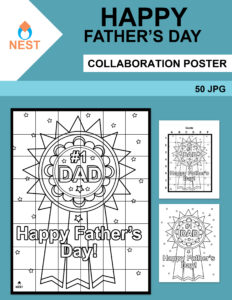 Happy Father's Day Collaboration Poster | Made By Teachers