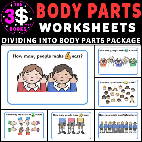 Body Parts Worksheets - 6 Pages | Made By Teachers