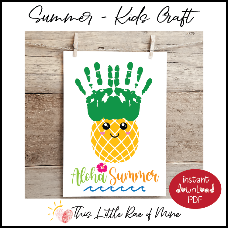 Mom - I love you more than - Handprint Art - Mother's Day - printable ...