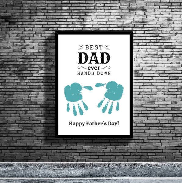 Best Dad Ever Handprint Art | Father’s Day Craft | Made By Teachers