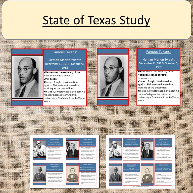 State of Texas Study Montessori Homeschool Education | Made By Teachers