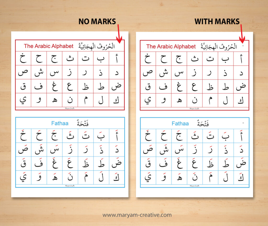 13 Arabic Reading Cards, Tajweed for kids, عربى | Made By Teachers