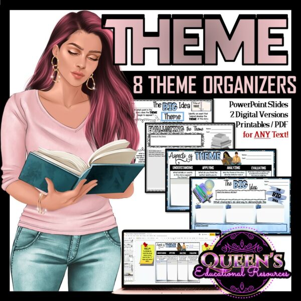 Theme Worksheets | Theme Graphic Organizers | Theme Activities | Themes ...