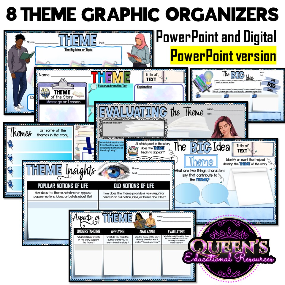 Theme Worksheets | Theme Graphic Organizers | Theme Activities | Themes ...