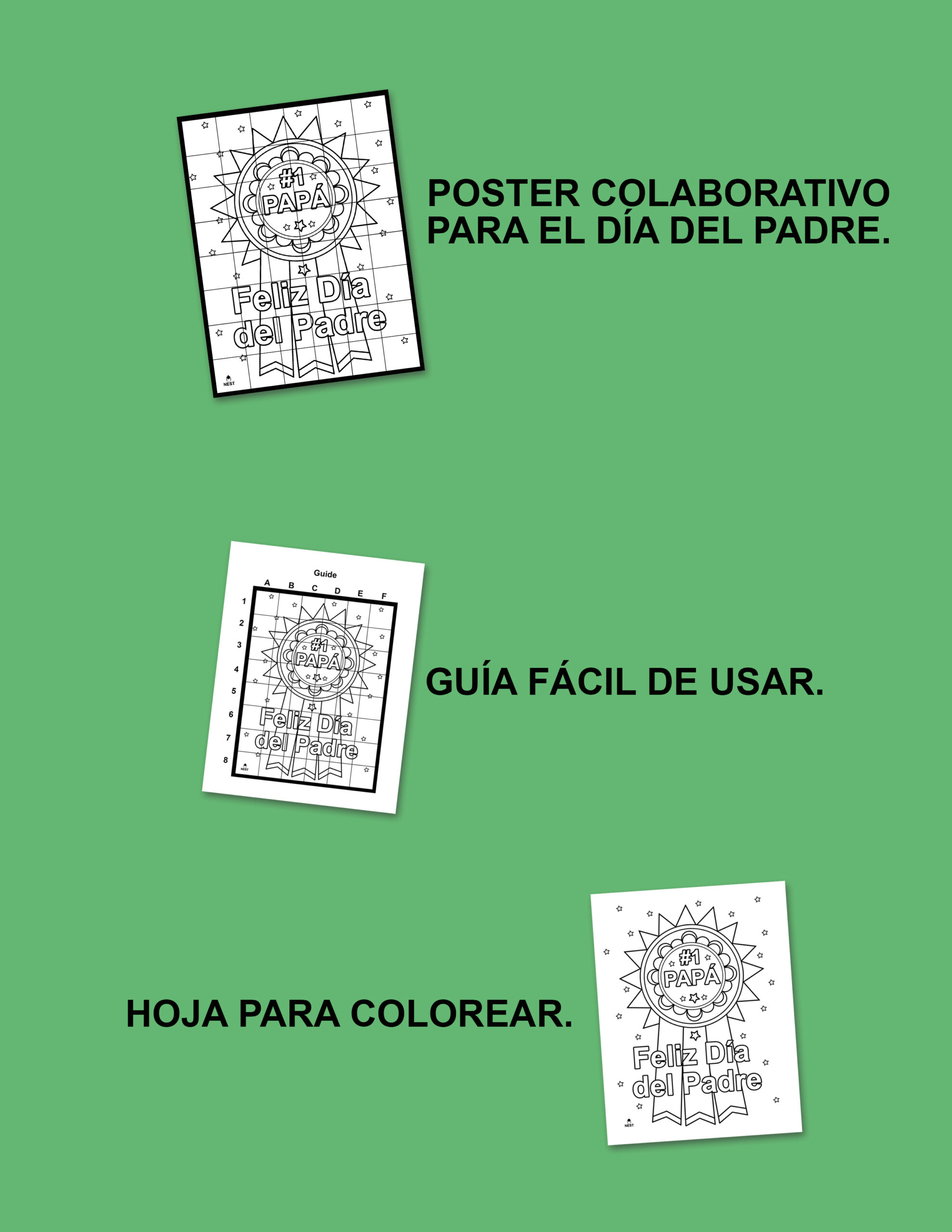 Día del Padre Póster Colaborativo | Made By Teachers
