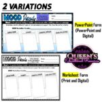 Mood and Tone Worksheets | Mood Graphic Organizer Worksheets ...