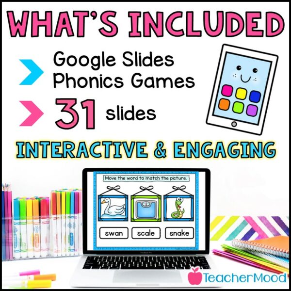 Phonics Games | S Blends | Literacy Centers for 1st Grade Phonics ...