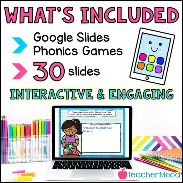 Phonics Games | L Blends | Literacy Centers for 1st Grade Phonics ...