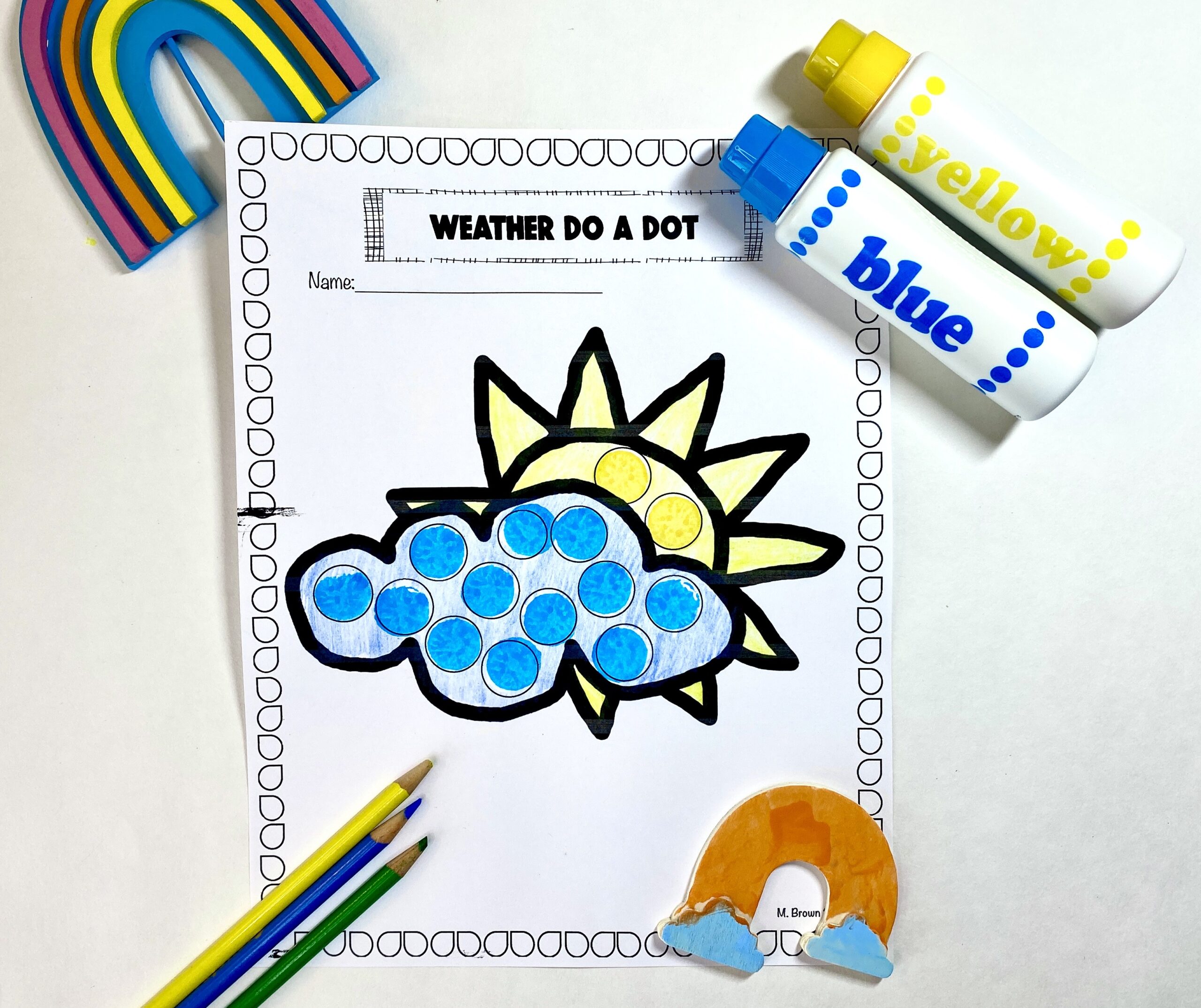 Weather Do A Dot | Made By Teachers