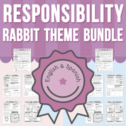 Responsibility | Rabbit Theme BUNDLE | Made By Teachers